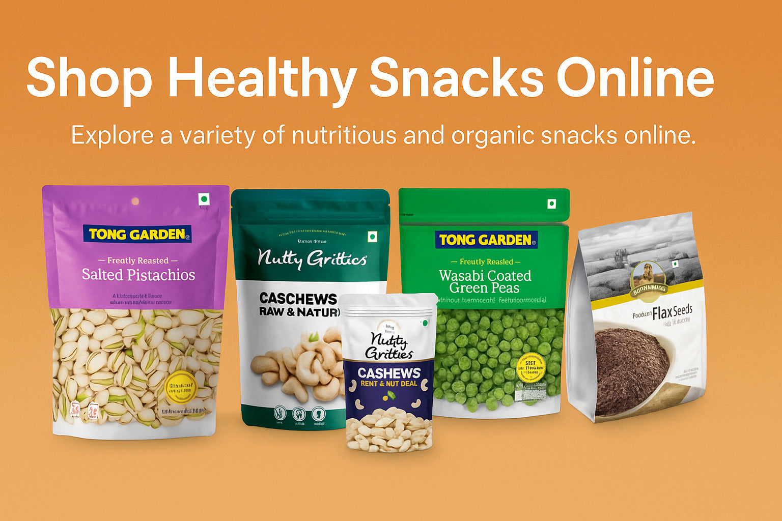 Healthy Snacks Online | Buy Organic & Imported Snacks