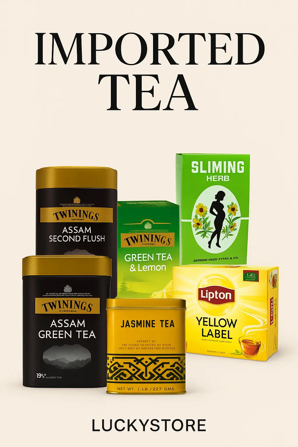 Imported Tea Online in India | premium Tea LuckyStore