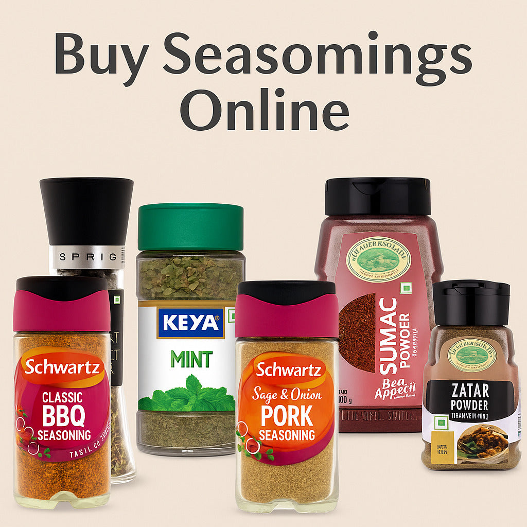 Buy Seasonings Online – Spices, Blends & Gourmet Salts India