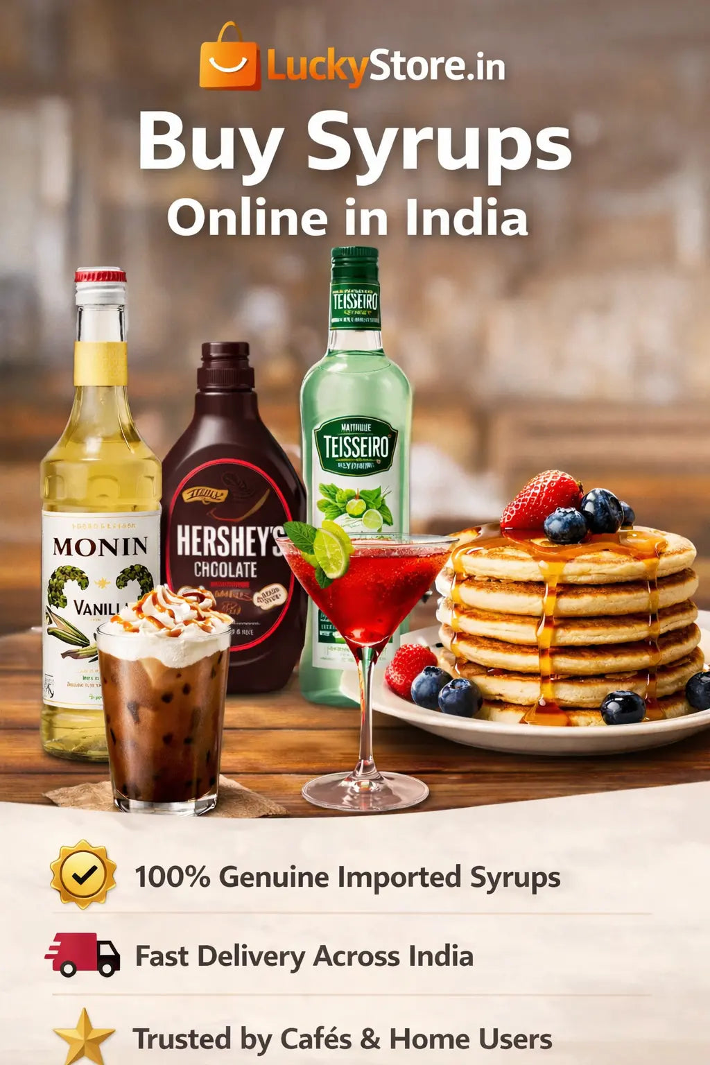 Buy Syrups Online | Imported Cocktail & Mocktail Syrups