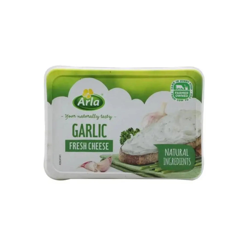 Arla Garlic Fresh Cream Cheese 150g – Rich Garlic Flavor
