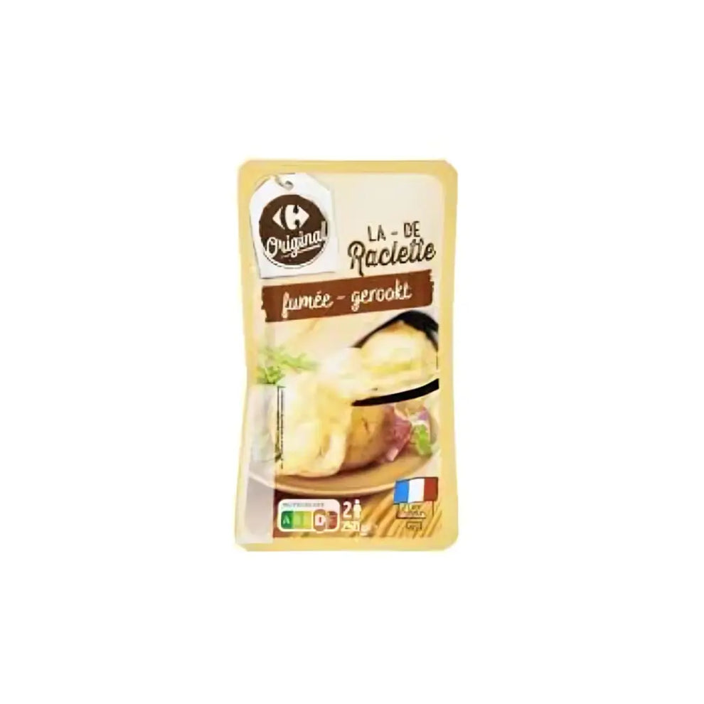 Buy CARREFOUR Smoked Raclette Cheese Slices 250g - Rich Flavor