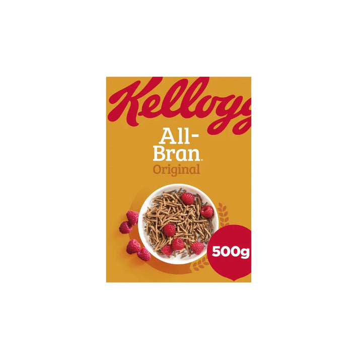 Kellogg's All Bran Original Corn Flakes 500g – Nutritious Fiber Cereal