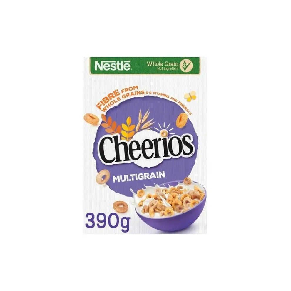 Buy Nestle Cheerios Multigrain Cereal 390g - Wholesome Breakfast Choice
