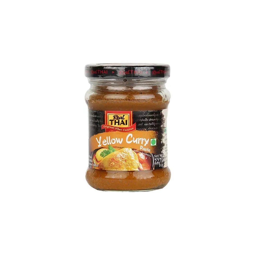 Buy Real Thai Yellow Curry Paste 227g - Authentic Thai Curry Paste