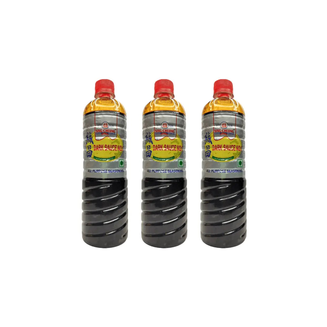 Buy Sing Cheung Dark Sauce No1 625g (Pack of 3) – Savory & Flavorful