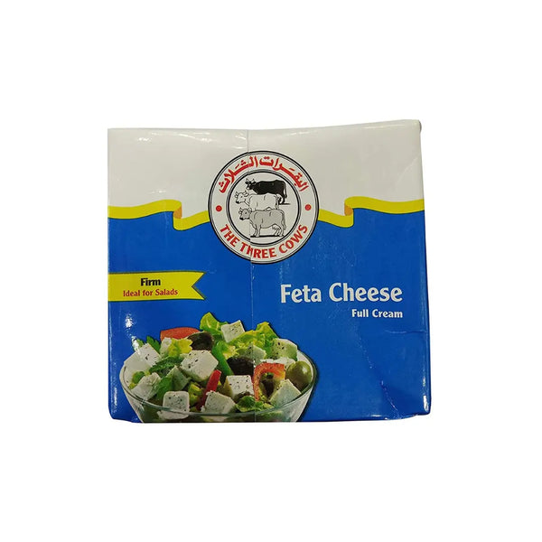 Buy The Three Cows Full Cream Feta Cheese 500g Online