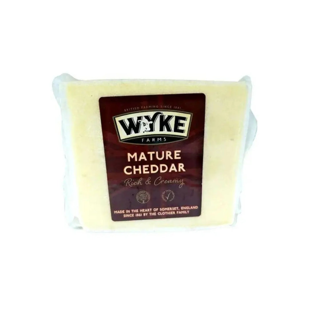 Wyke Mature Cheddar Cheese 200g | Buy Cheddar Cheese Online